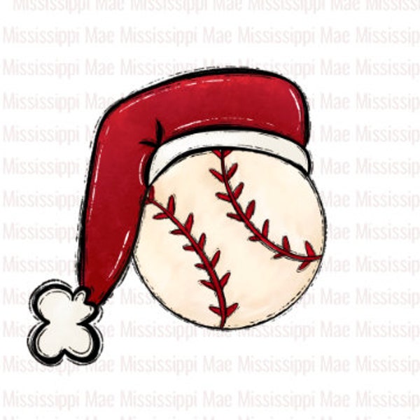 Baseball Christmas Svg - Etsy