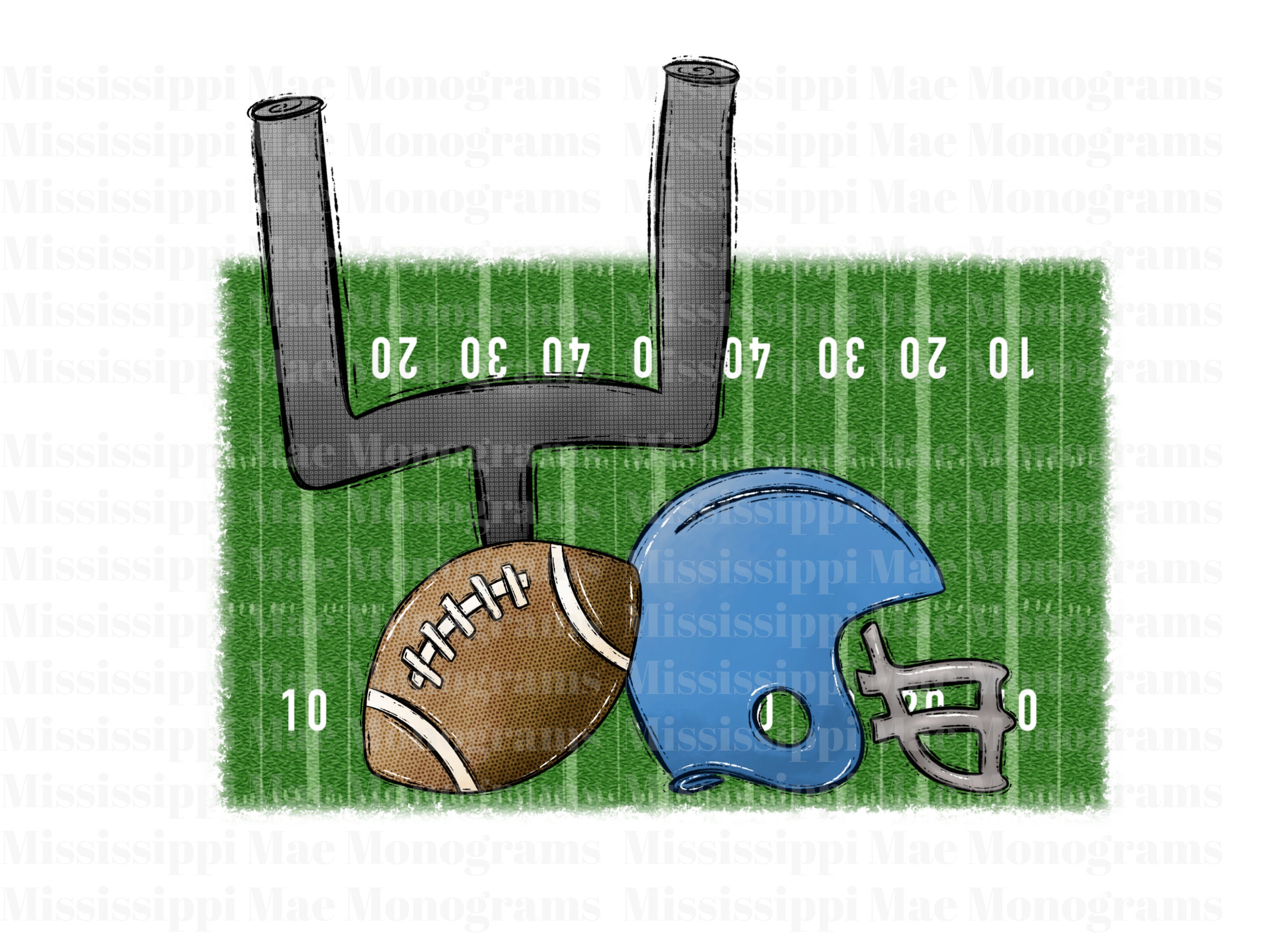 Light Blue Football Team PNG Sublimation Digital Download - Etsy
