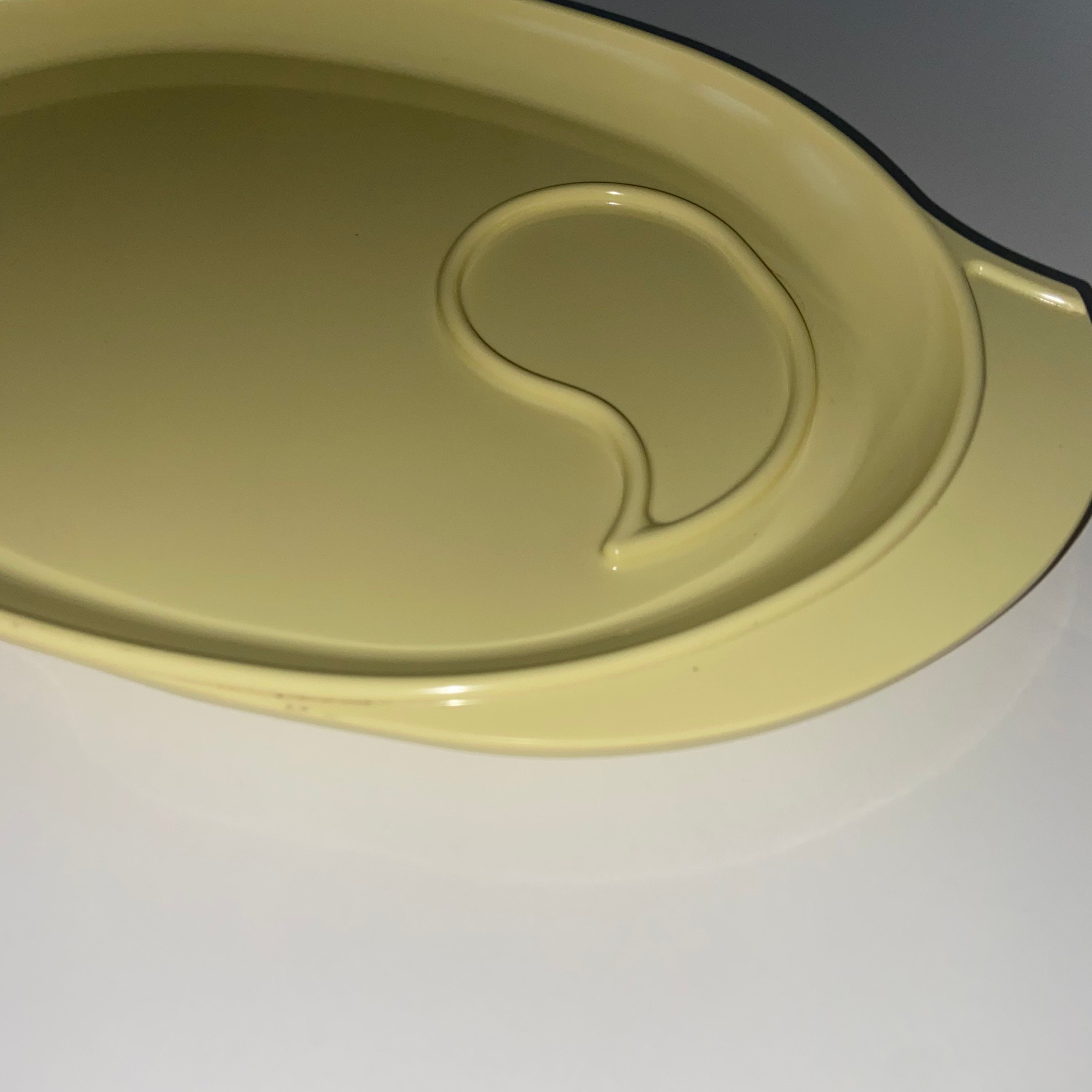 Vintage Boontonware Belle Snack Tray in Yellow Retro Melmac - Etsy