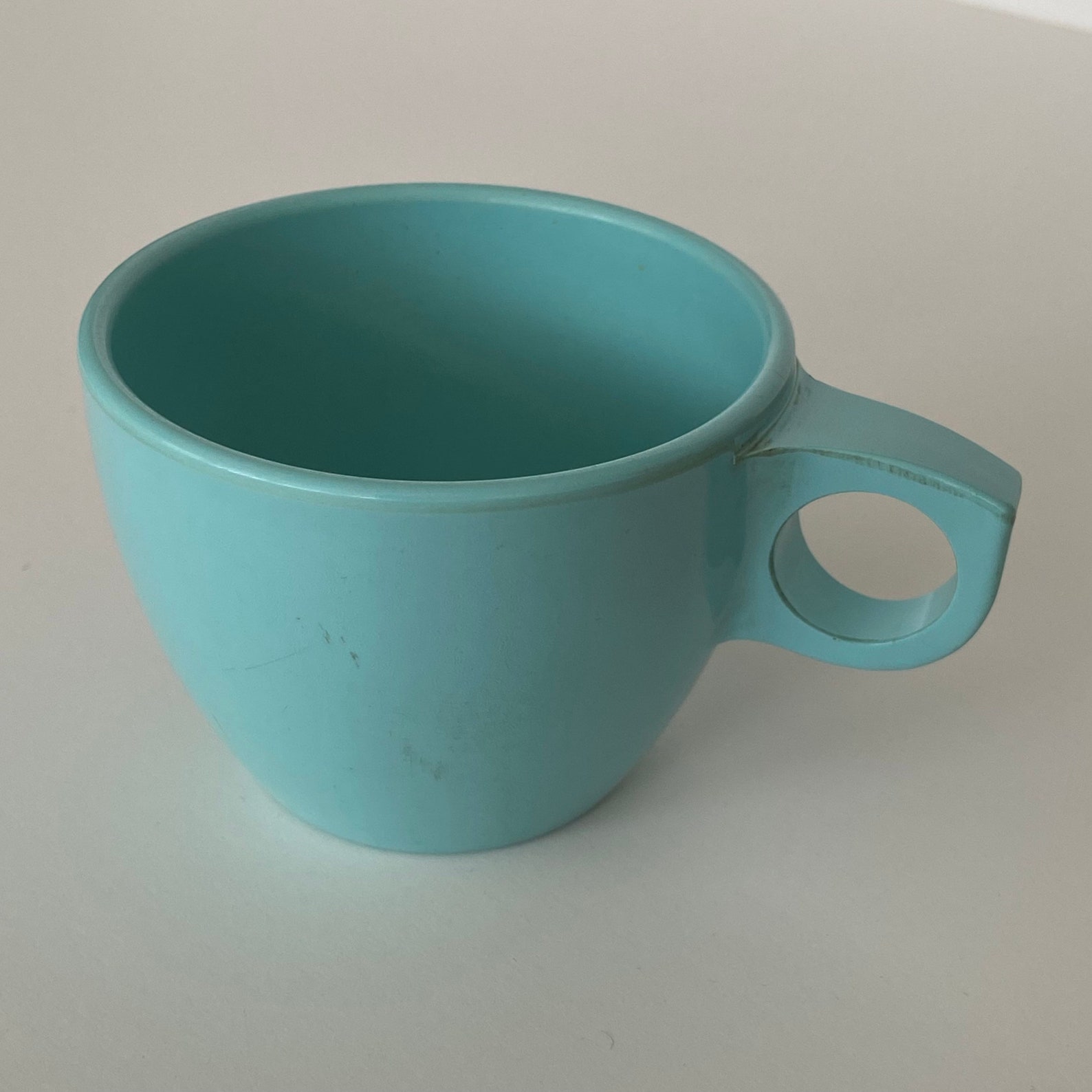 Vintage 1950s Melmac Blue Cup - Retro Watertown Monterey Made in USA ...