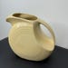 Vintage Large Fiesta Fiestaware Disc Pitcher - Cream Beige Yellow Color ...