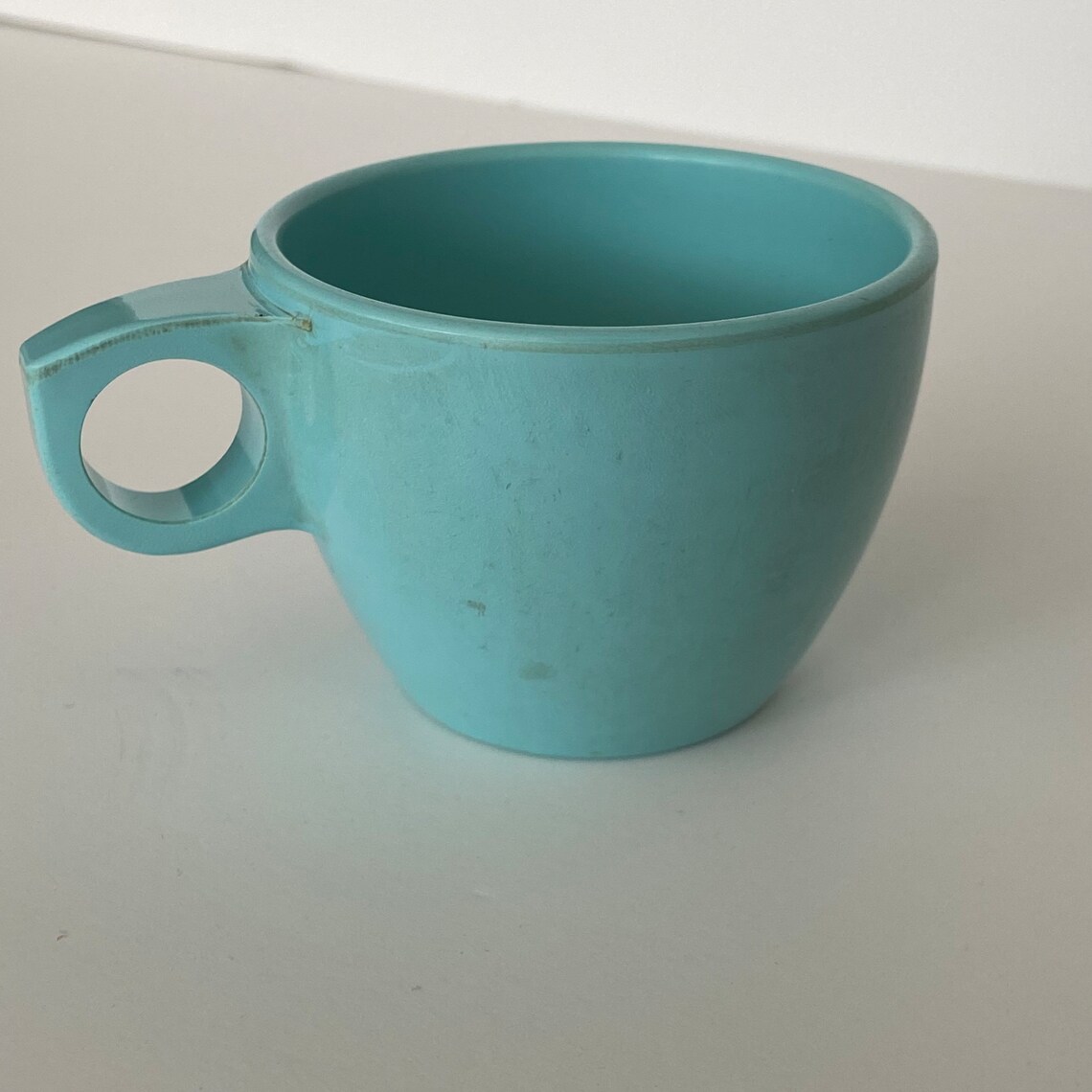 Vintage 1950s Melmac Blue Cup - Retro Watertown Monterey Made in USA ...