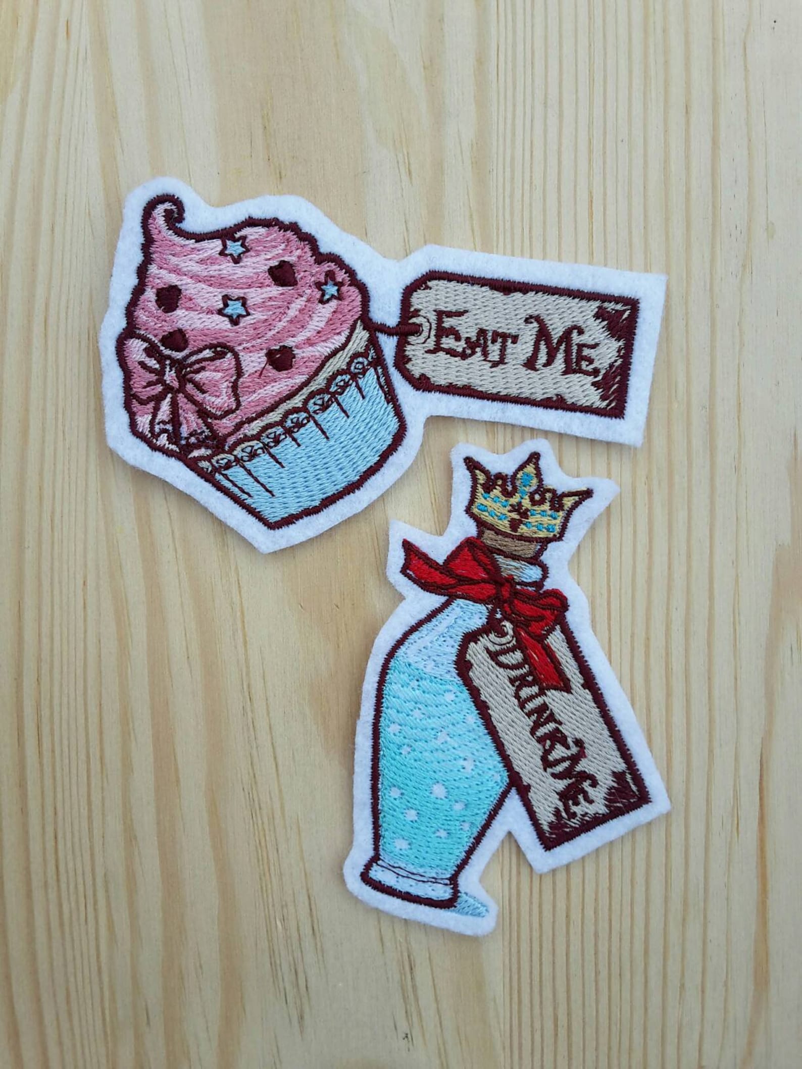Patches Tribute Inspired to Eat Me Drink Me Cupcake - Etsy
