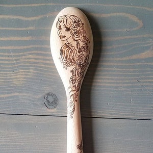 Rapunzel Inspired Spoon - Etsy