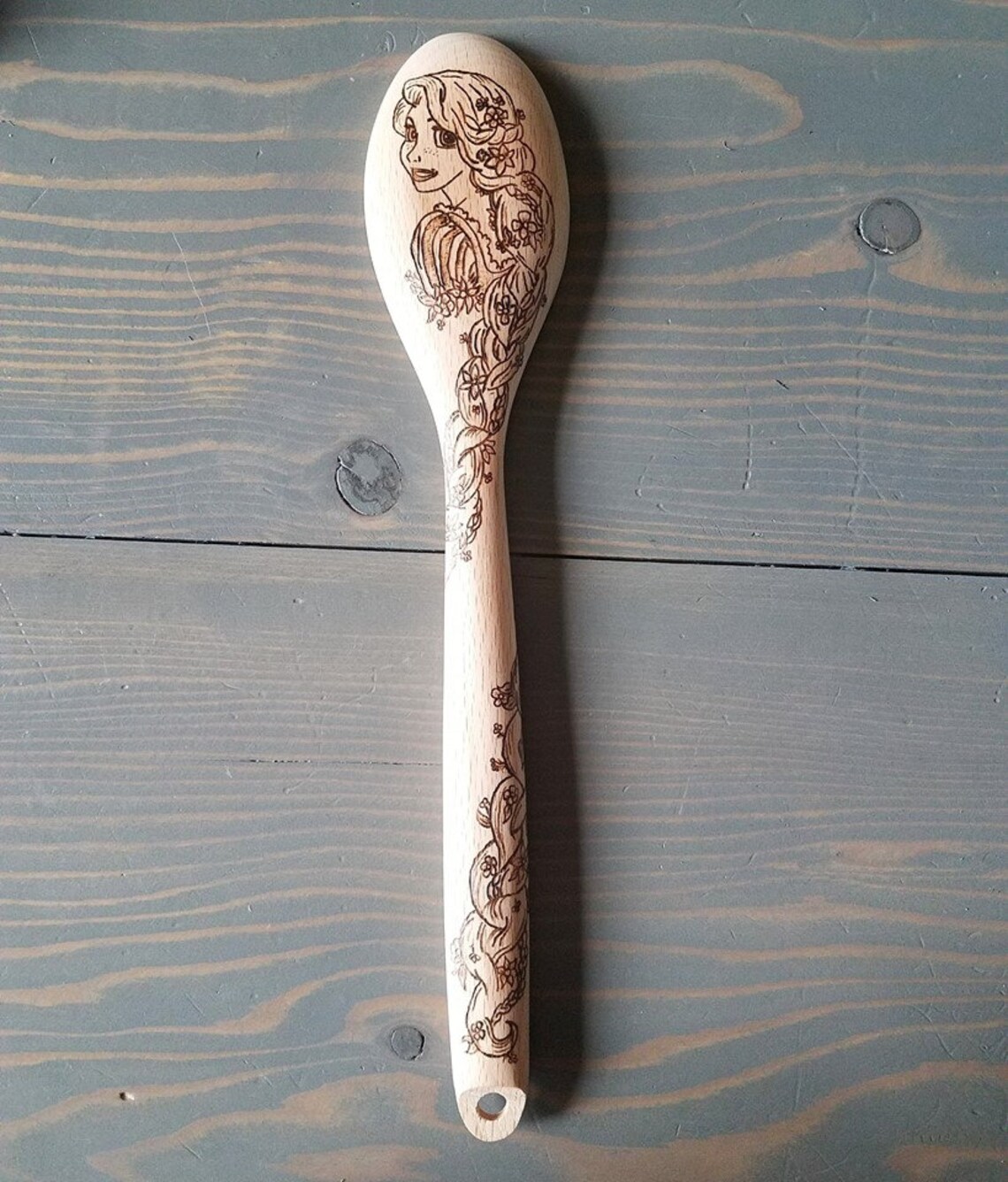 Rapunzel Inspired Spoon - Etsy
