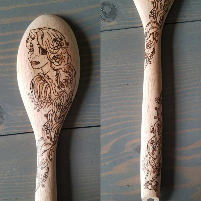 Rapunzel Inspired Spoon - Etsy