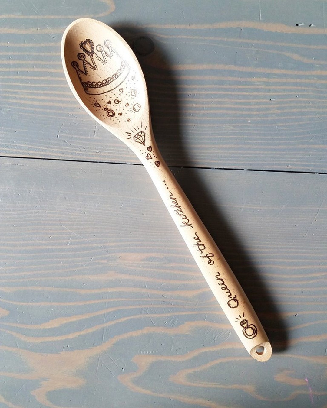 Queen Spoon - "queen of the Kitchen" - Etsy