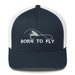 Fly Fishing, Born to Fly, Trucker Baseball Cap, Fly Fishing Hat ...