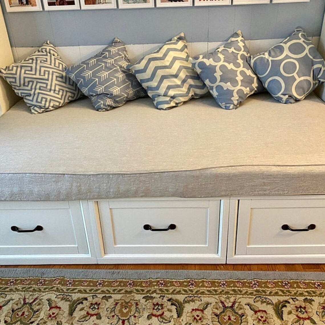 Durable Daybed Cover Linen Zippered Mattress Cover Any - Etsy Canada