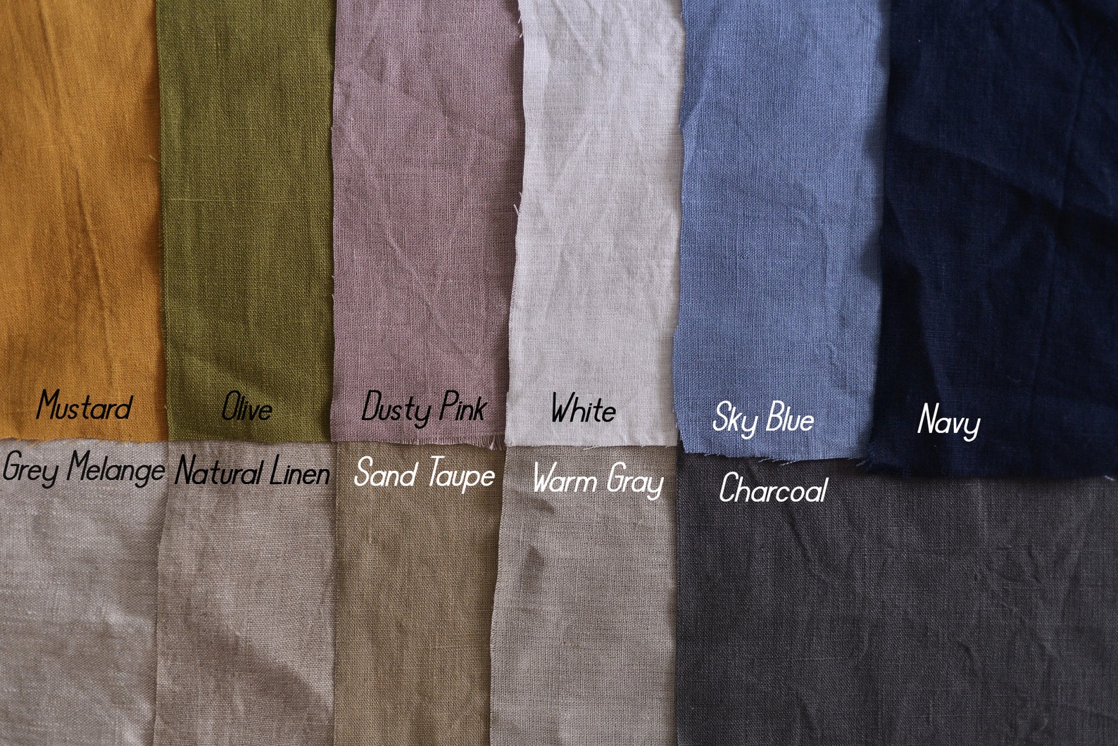 Linen Couch Cover Natural Sofa Slipcover Made of 100% - Etsy