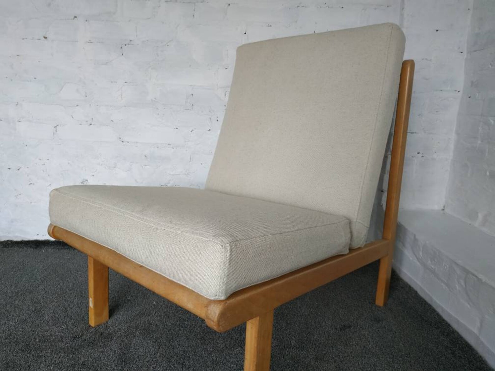 Linen Chair Cushions Bottom and Back Pads With Removable - Etsy