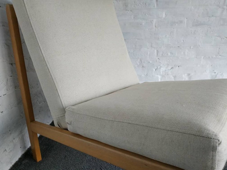 Linen Chair Cushions Bottom and Back Pads With Removable - Etsy