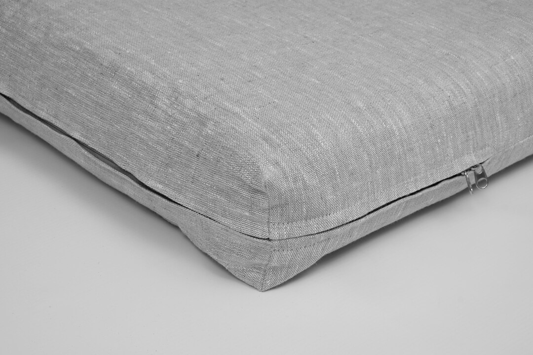 Linen Futon Cover Mattress Cover Daybed Zippered Twin Full Queen King ...