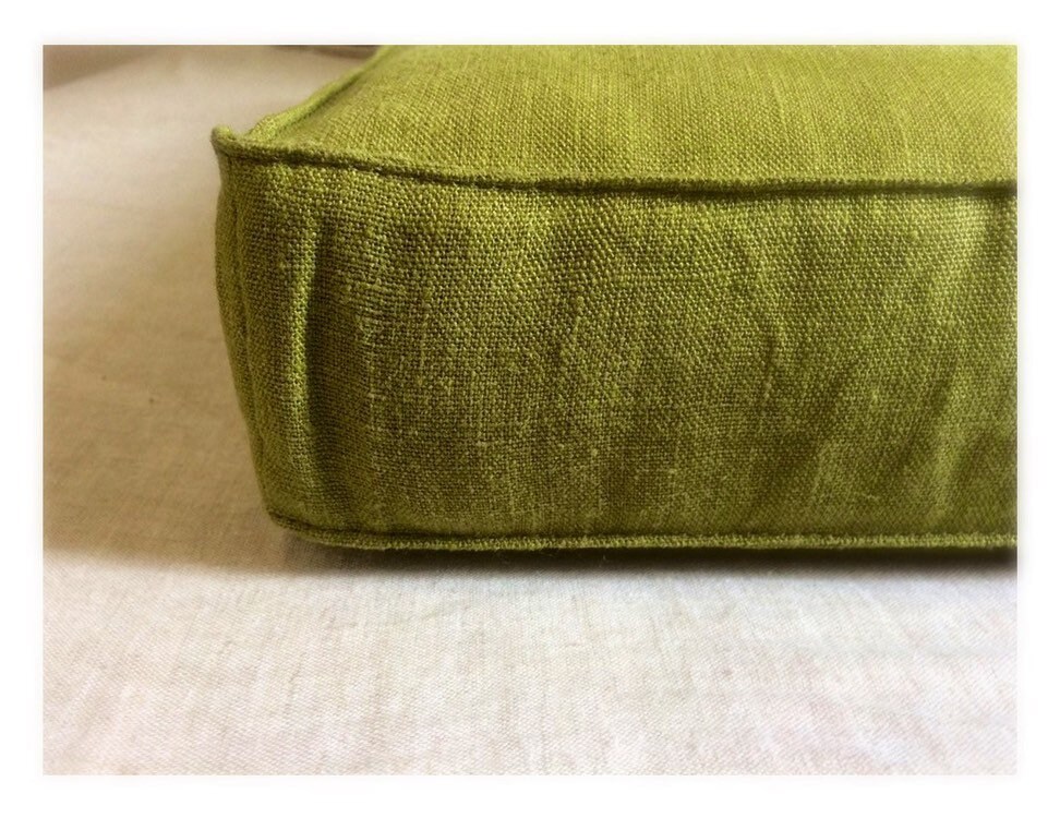 Mattress Cover Pure 100% Linen Custom Cushion Cover - Etsy