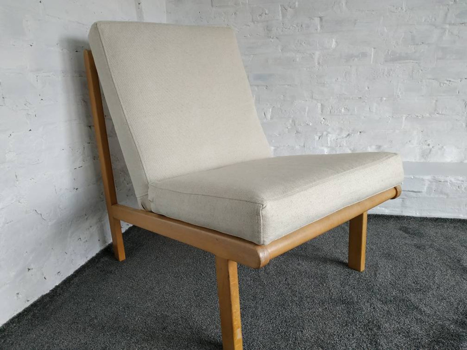 Linen Chair Cushions Bottom and Back Pads With Removable - Etsy