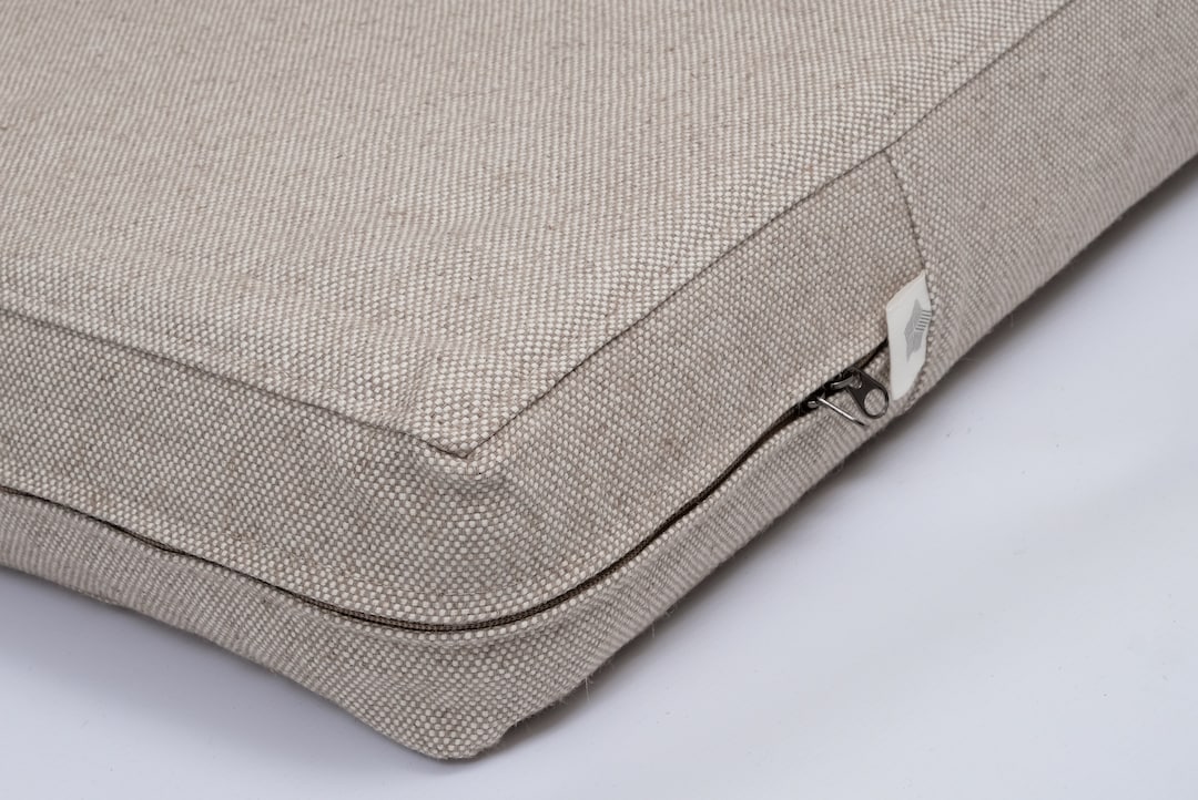 Linen Mattress Cover Futon Cover Queen King Daybed Zippered Porch Swing ...