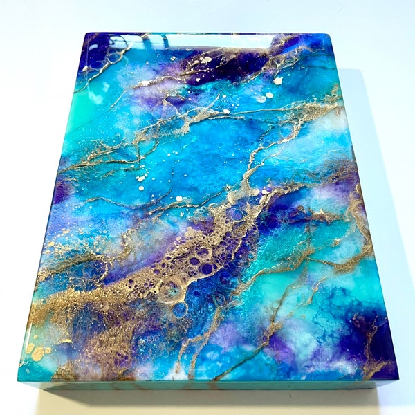 Abstract Resin Art - Etsy
