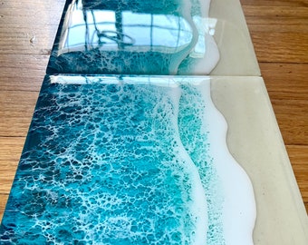 Resin Beach Art | Etsy