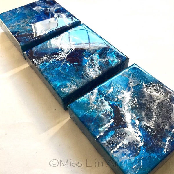 Abstract Resin Art - Etsy