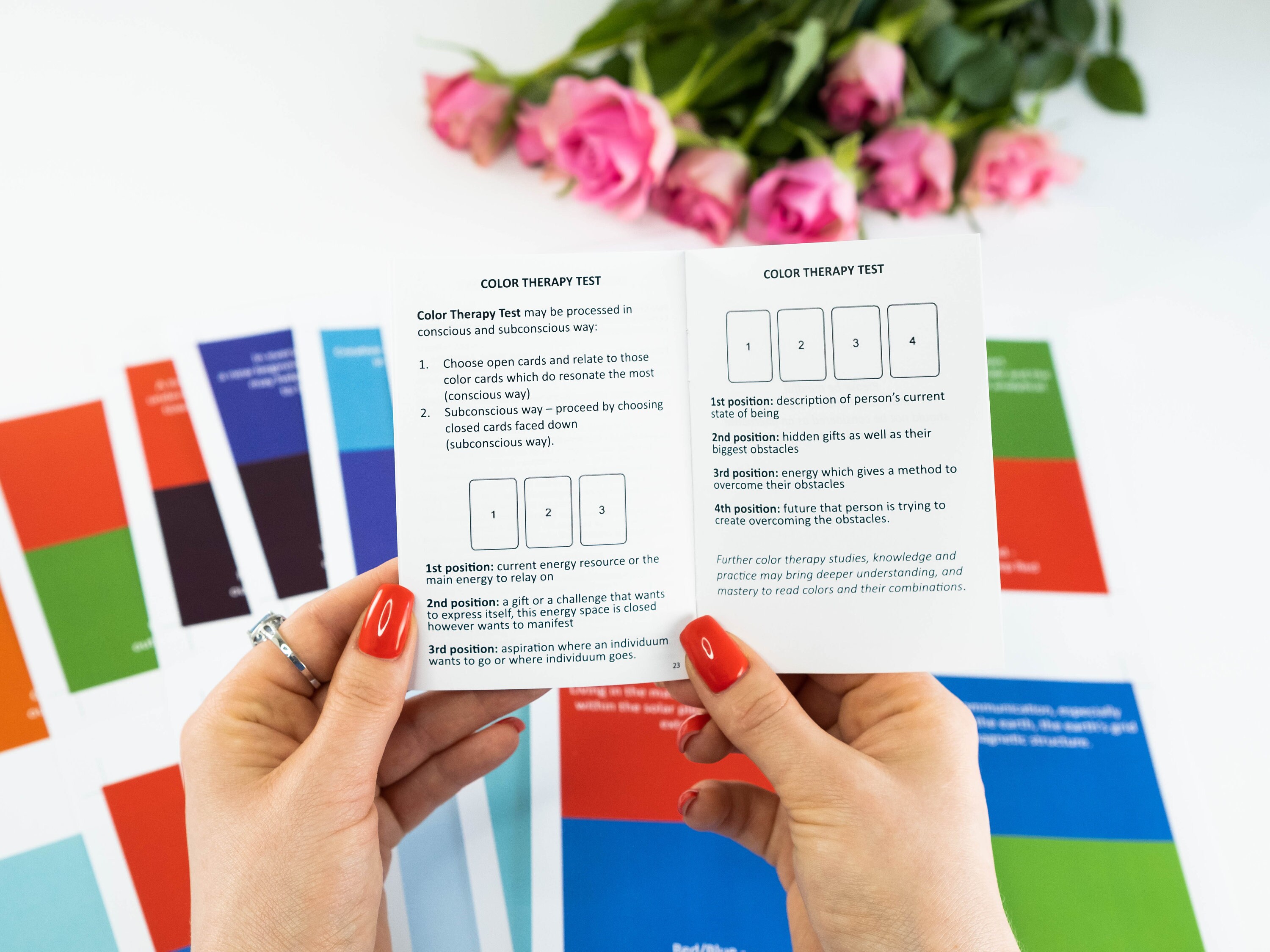 BUNDLE 100 COLOR THERAPY Cards With Color Combination Names Color ...