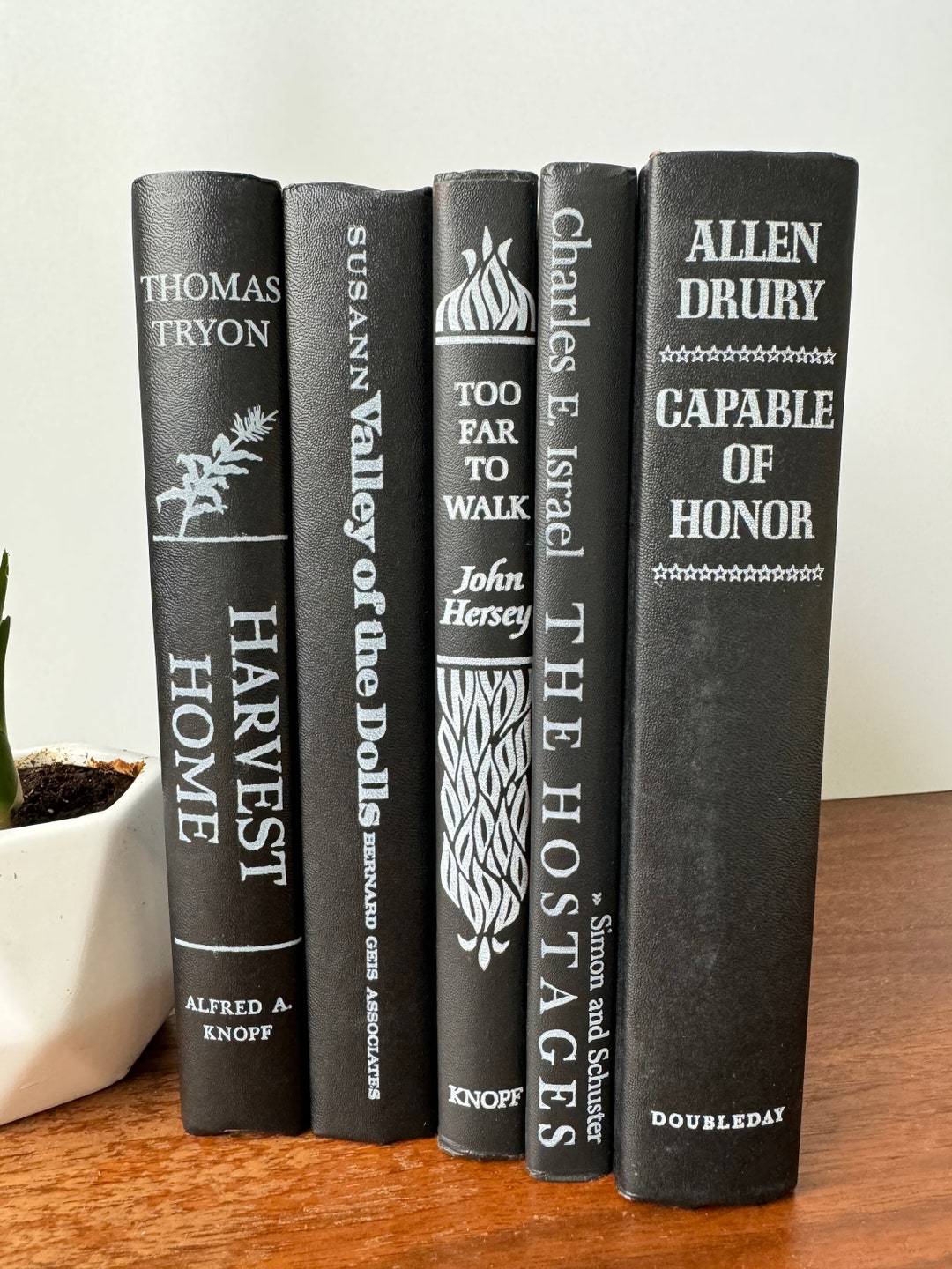 Vintage Hardcover Book Bundle / Vintage Books for Home Decor ...