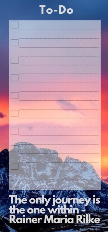 To Do List Printable Inspirational and Relaxing Images - to Do ...