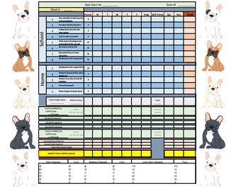 Excel Children Reward System Easy to Customize Kids Point | Etsy