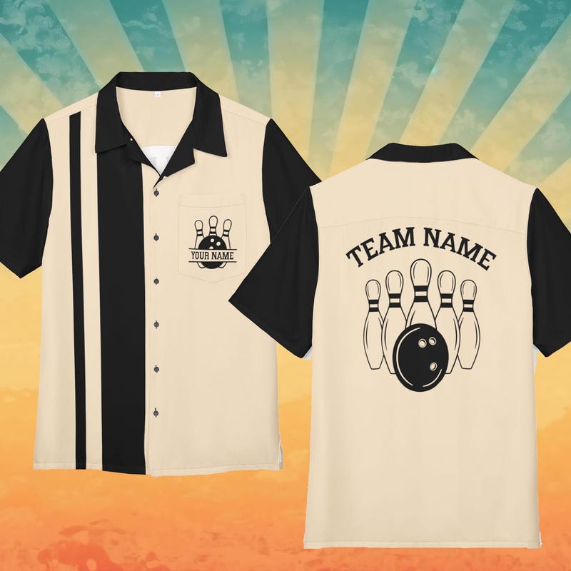 Vintage Bowling Shirt - Etsy