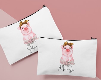 Pig Pencil Case - Etsy