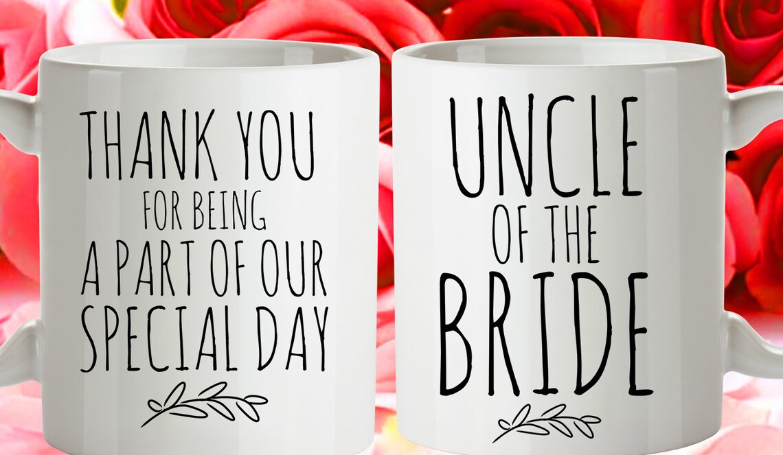 Uncle of the Bride Mug Thank You For Being Part of Special | Etsy
