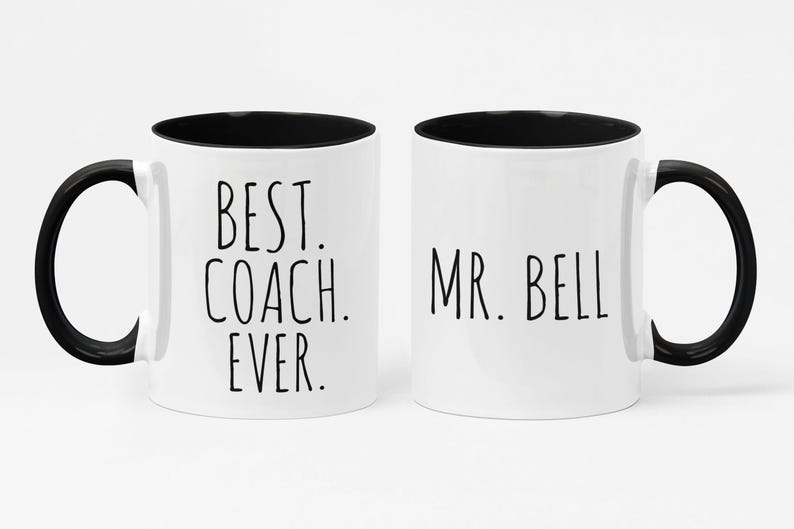 Personalized Coach Mug, Coach Gift for Him or Her, Gift for Coach ...