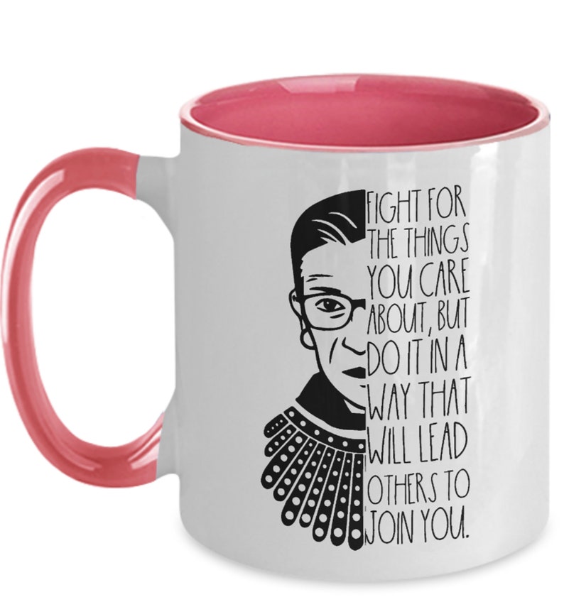 RBG Fight Mug Inspirational Ruth Bader Ginsburg Gift Fight - Etsy