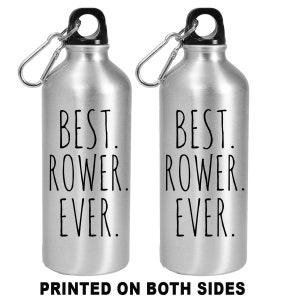 Gift for Rower, Best Rower Ever, Water Bottle, Rowing Gift, Rower Award ...