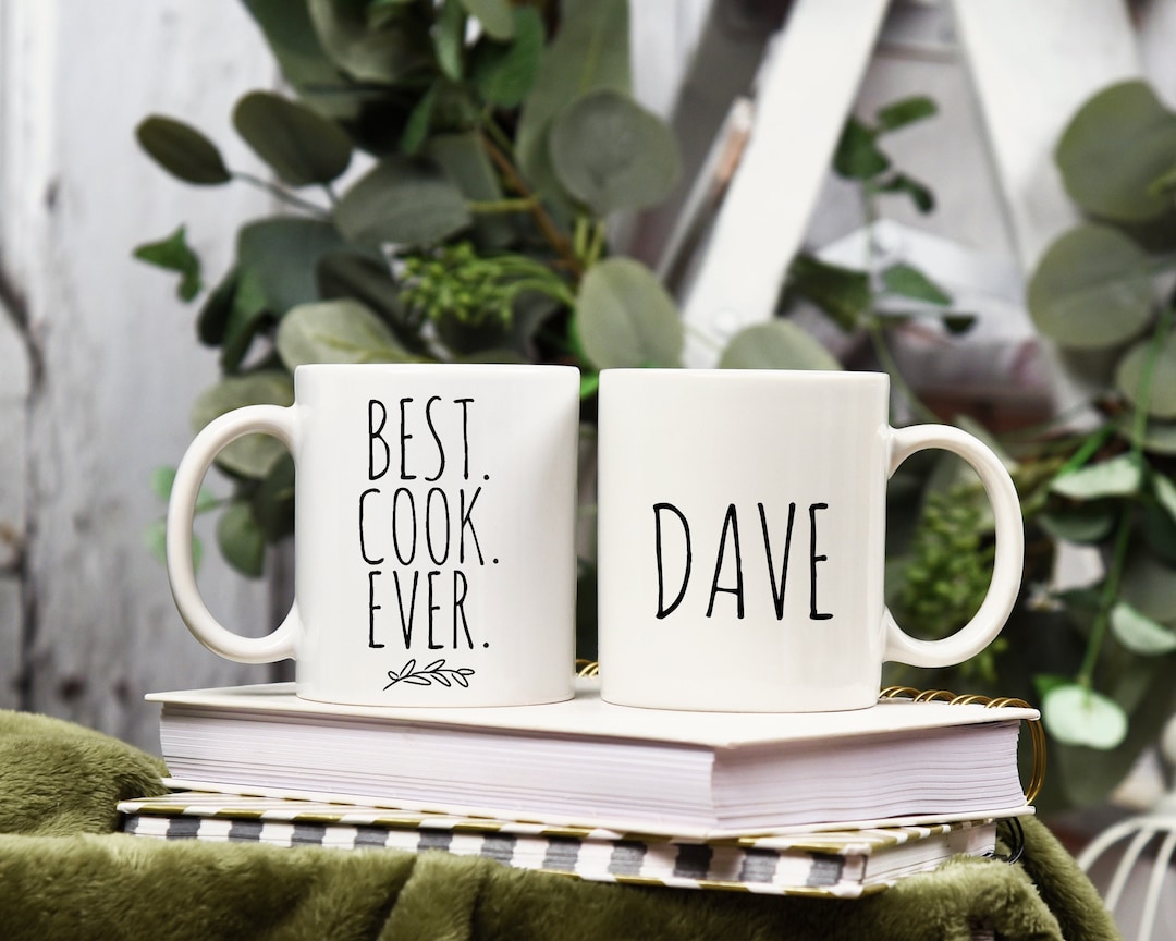 Personalized Cook Mug, Best Cook Ever, Gift for Cooks, Wife Good Cook ...