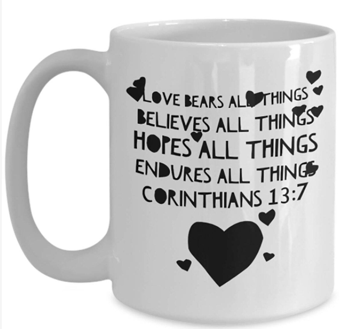 PERSONALIZED Photo Mug Bible Verse Mug Your Own Pictures or - Etsy