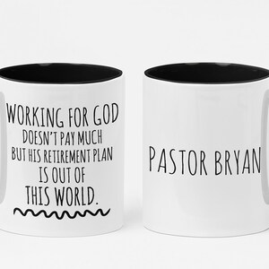 Personalized Funny Religious Mug, Pastor Gift, Funny Christian Gift ...