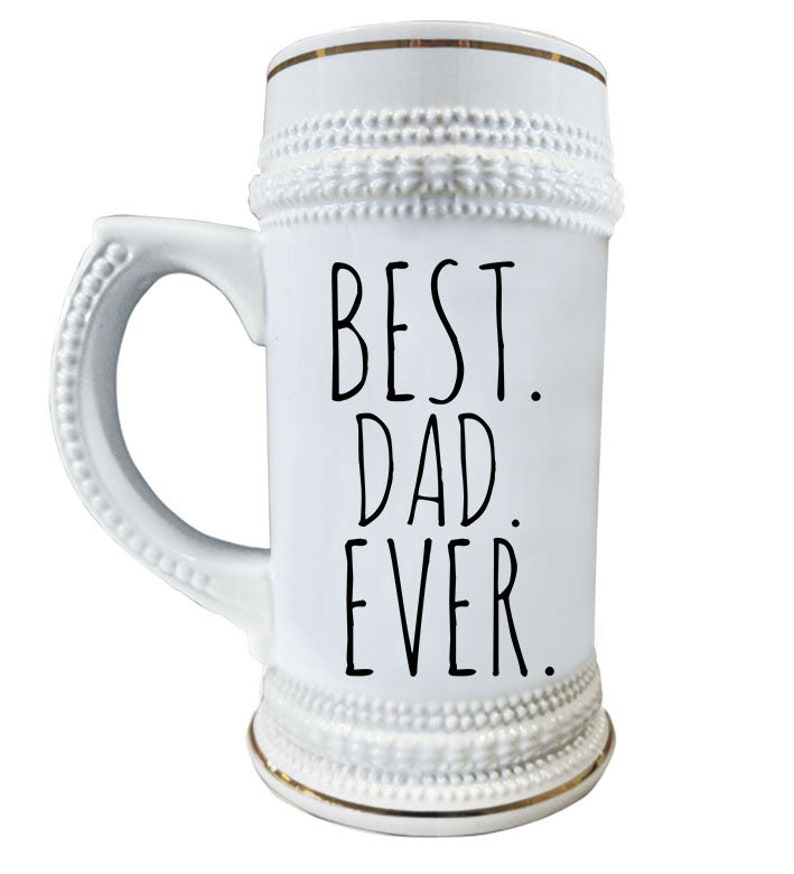 DAD Gifts Best Dad Ever Beer Stein Unique Gift Idea for - Etsy