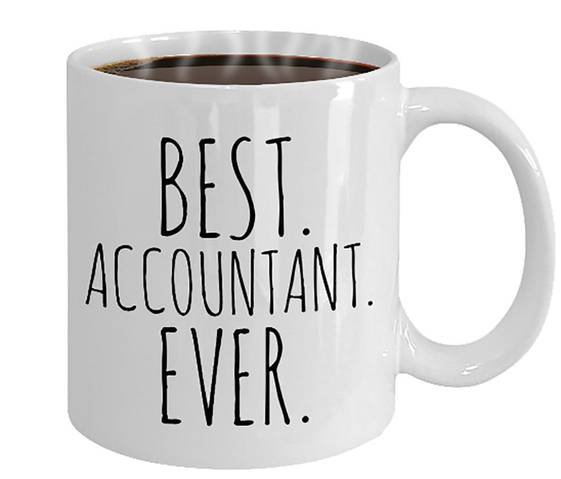 Best Accountant Ever Personalized Mug Custom Accountant Gift | Etsy