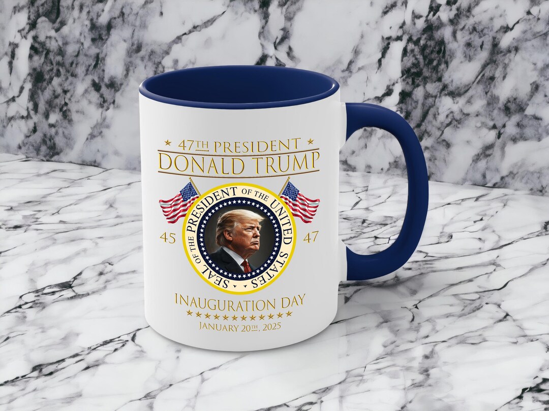 Trump 47th President Inauguration Day Commemorative Mug - Etsy