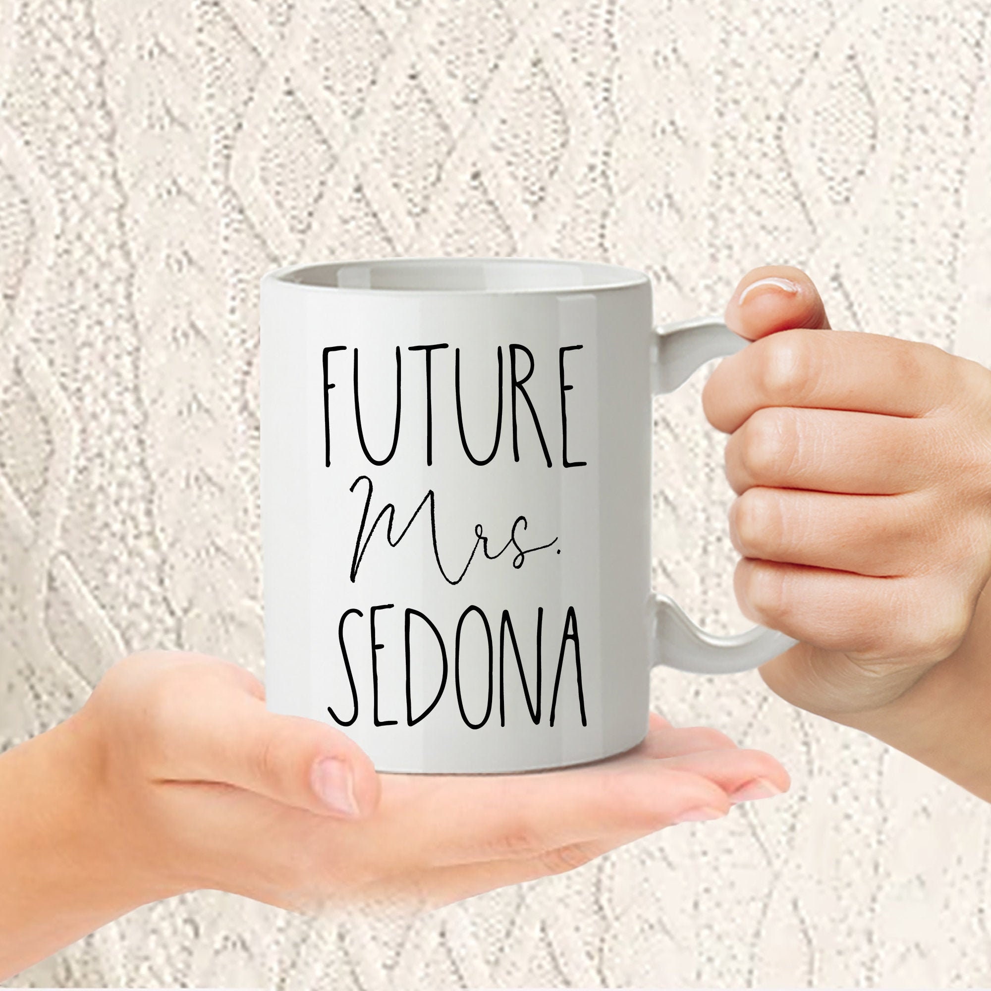 Future Mrs Mug Minimalist Engagement Gift Bride Gift | Etsy