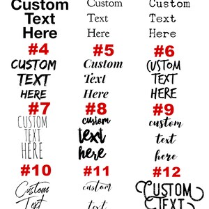 Personalized Photo Mug: Custom Text & Font Choices - Etsy