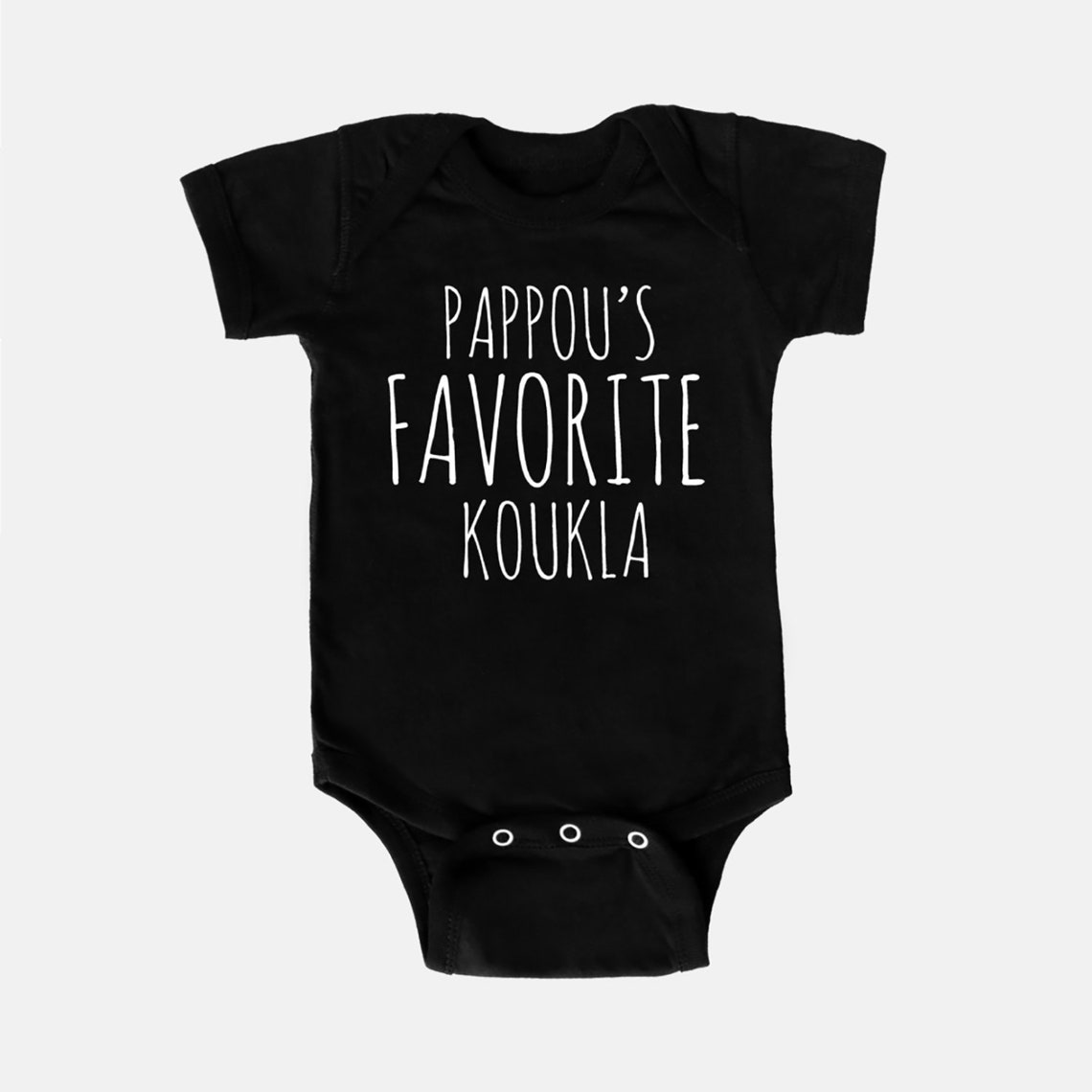 Pappou's Favorite Koukla Baby One-piece New Baby Girl - Etsy