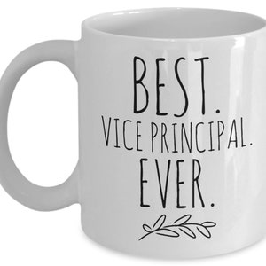 Vice Principal Mug, Best Vice Principal Ever, Leaving Job, Goodbye Gift ...
