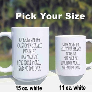 Funny Customer Service Gift, CSR Gift, Retail Associate Gift, I Hate ...