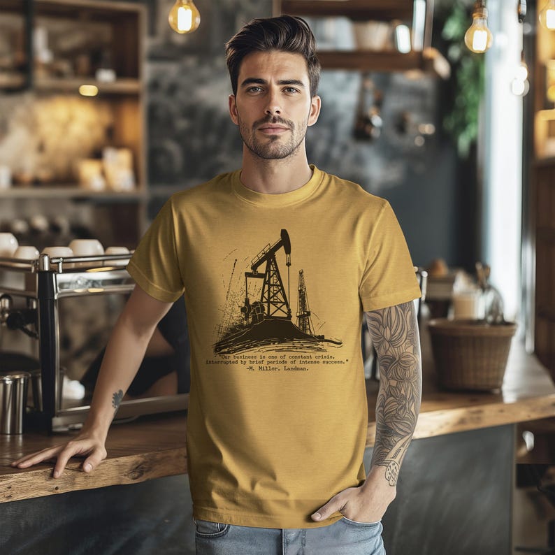 Texas Oilman Comfort Colors® T-shirt, Trending Show Quotes Shirt, Patch ...