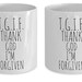 TGIF Thank God I'm Forgiven Mug Religious Gift Ceramic Coffee Mug ...