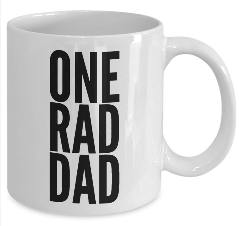 Gifts for Dad From Daughter One Rad Dad Mug Gift From Son - Etsy