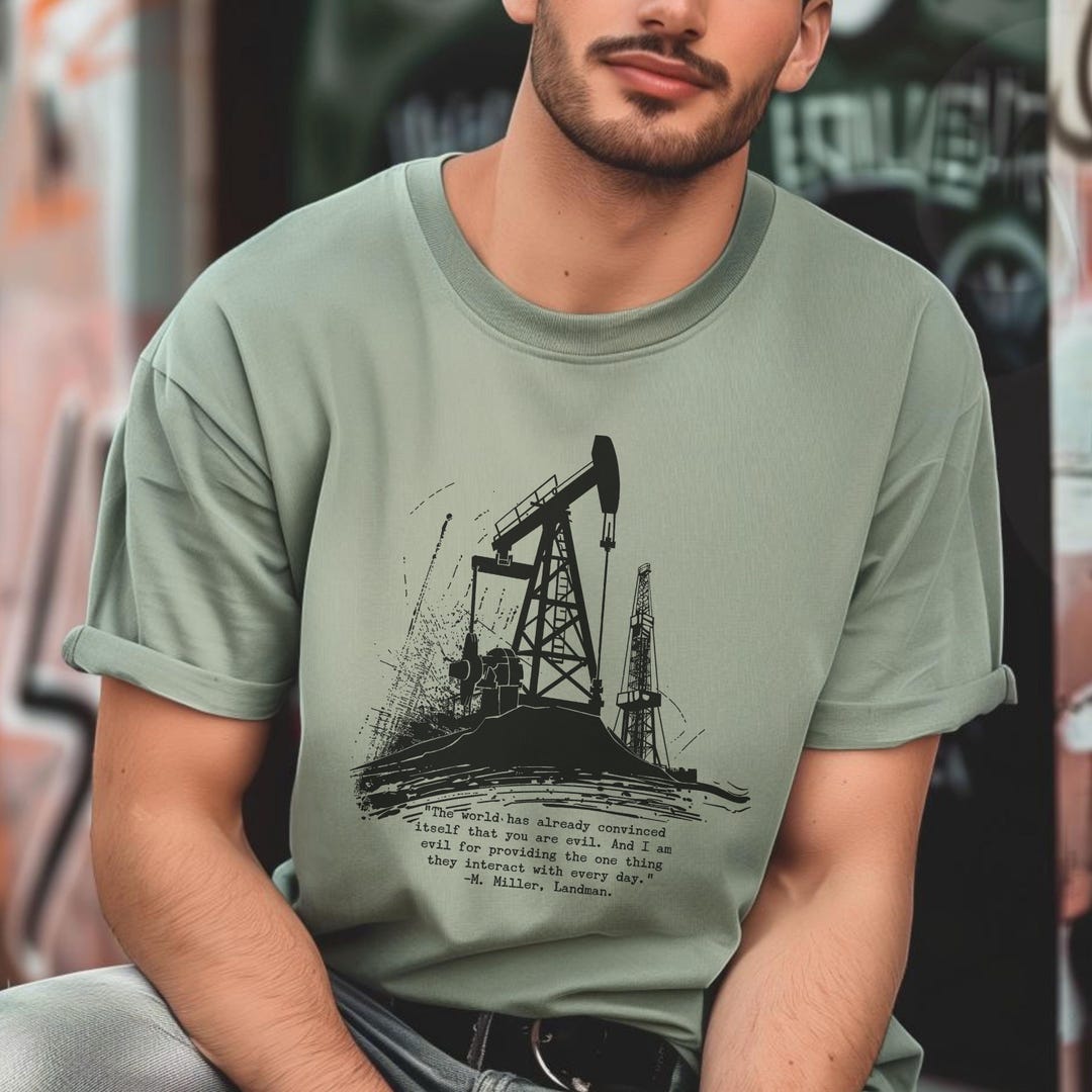Texas Oil Rig T-shirt: Oil Business Tycoon Comfort Colors Tee - Etsy