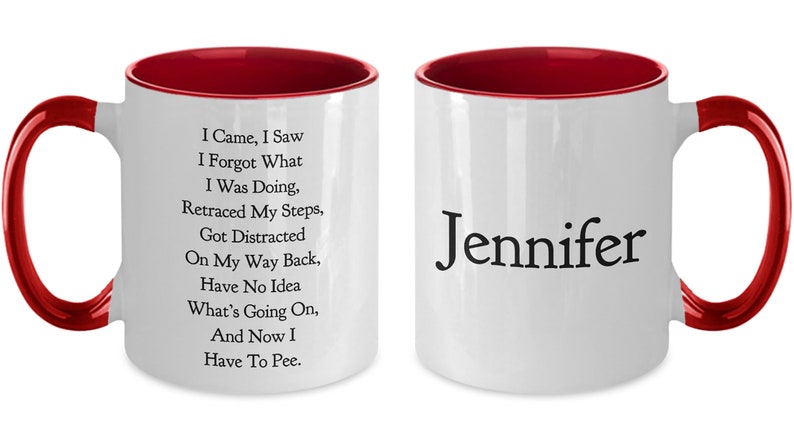 Personalized Funny Senior Mug Old People Gifts Funny Gift | Etsy