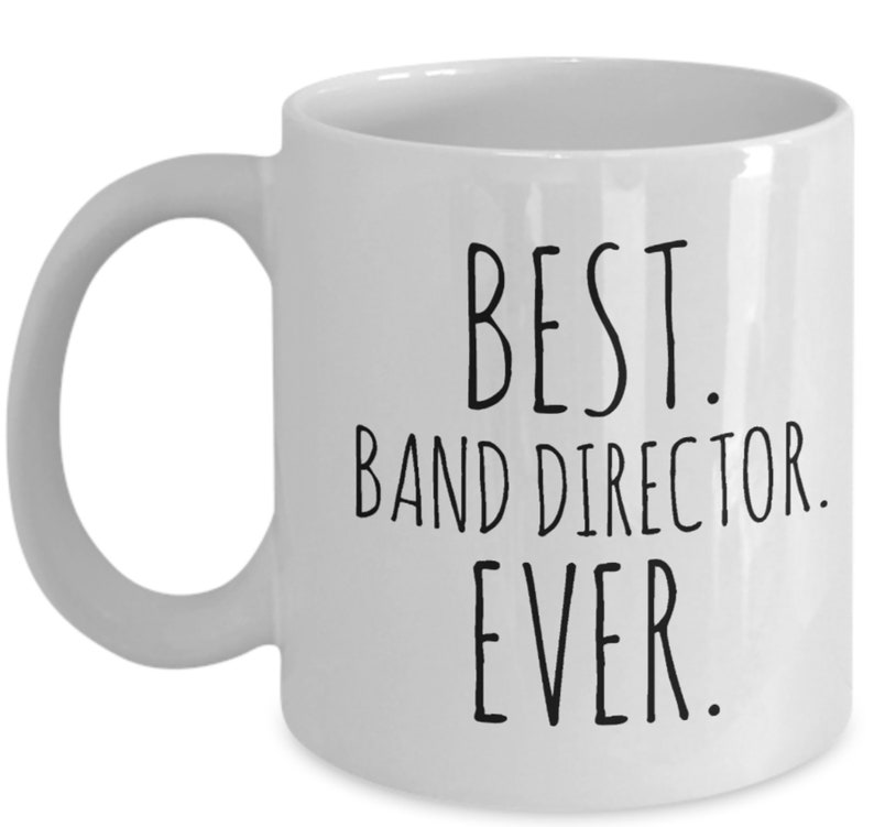 Best Band Director Ever Mug Minimalist Band Director Gift - Etsy